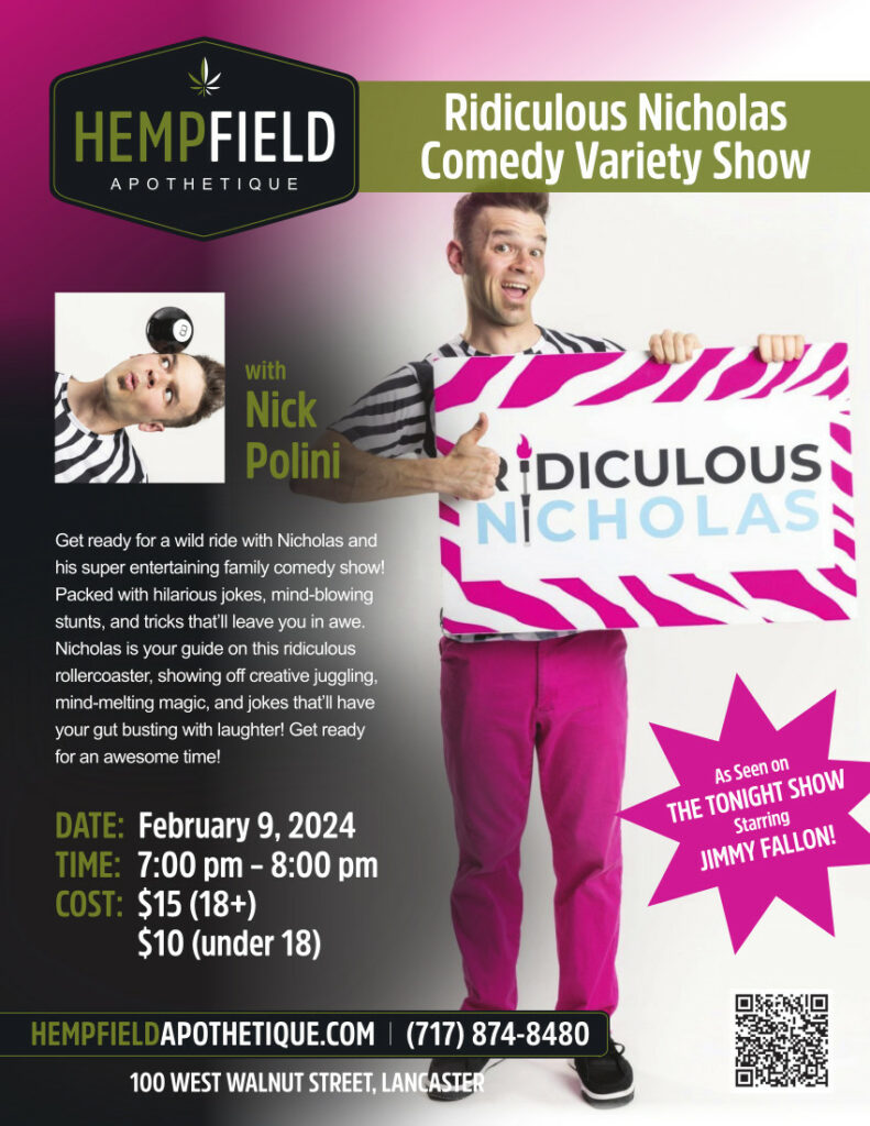 Ridiculous Nicholas Comedy Variety Show | As Seen on THE TONIGHT SHOW ...