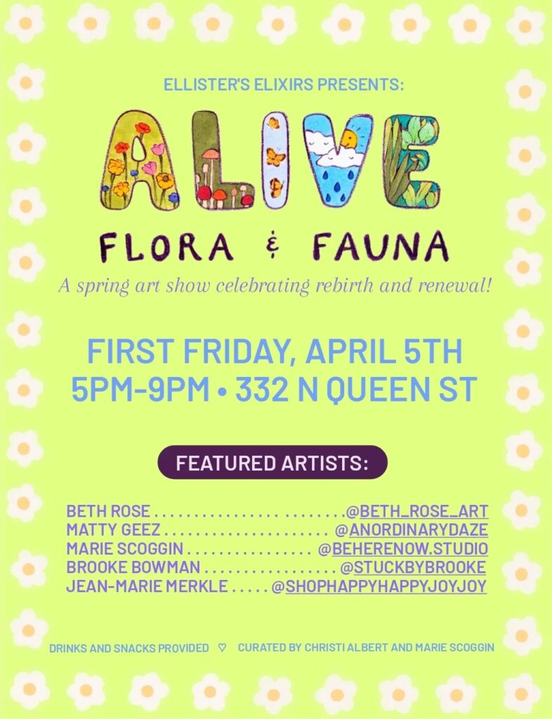 ALIVE - Flora & Fauna Spring Art Show - Visit Lancaster City